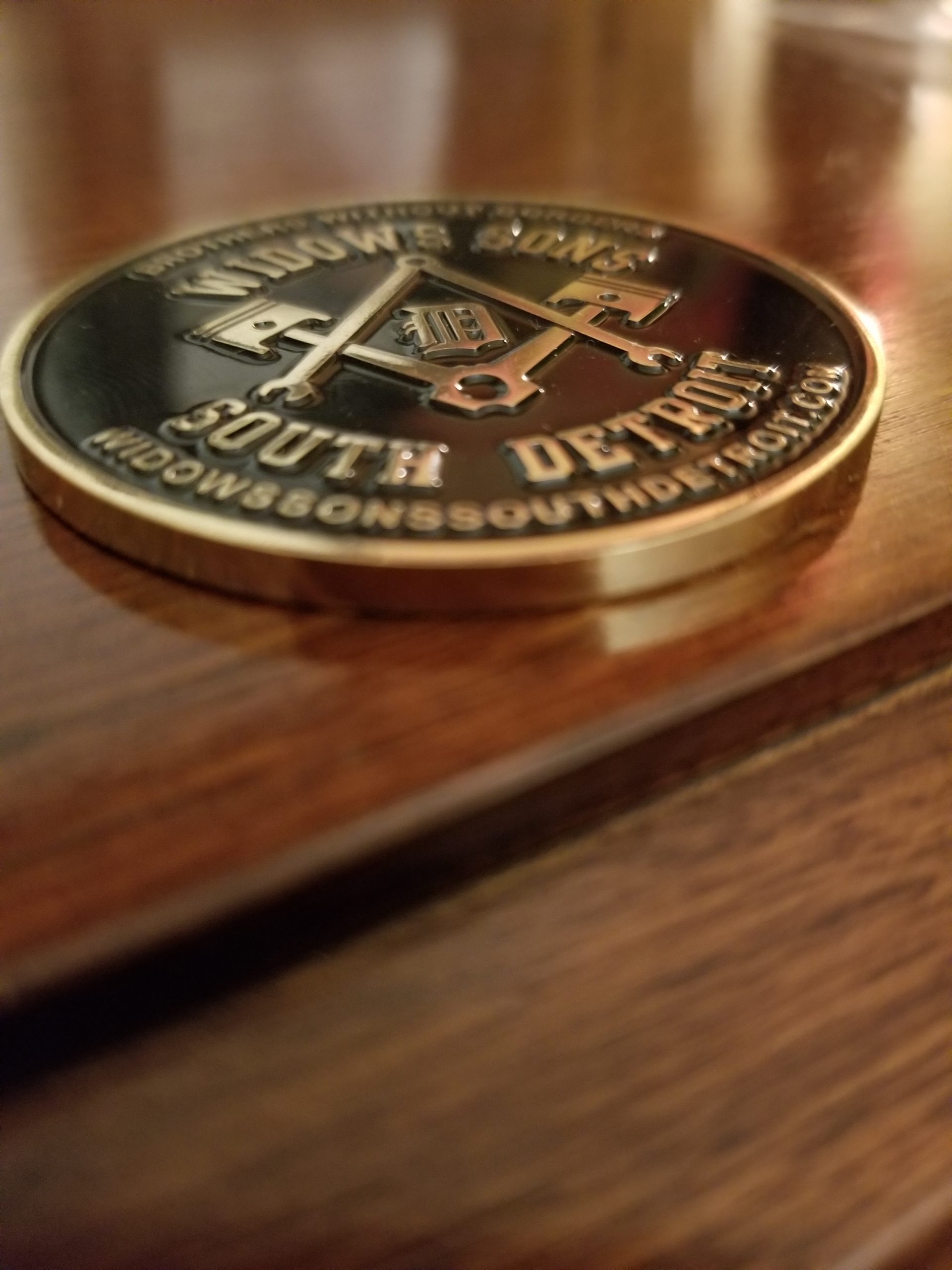 South Detroit Challenge Coin – Widows Sons South Detroit